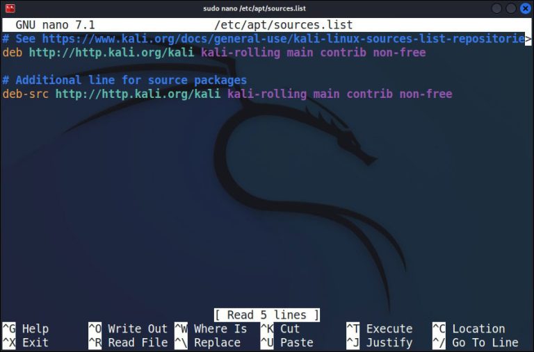 How To Fix Kali Linux Repositories File Tech Dhee